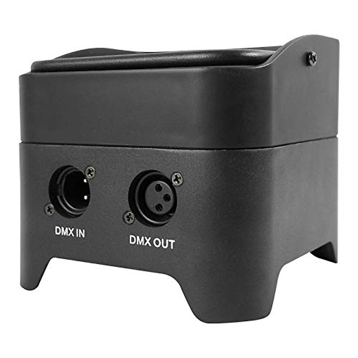 Rockville Best 50 Pack Black, 8 Rechargeable Wash Lights with Charging Flght Case, Wireless DMX, Includes Remote, 15 Hour Battery Life, Perfect for Events, Parties & DJs