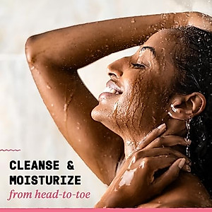 Alaffia Authentic African Black Soap Variety 2-Pack – All-In-One Liquid Soap, Travel-Size Eucalyptus Tea Tree + Full-Size Rosewater Peony Body Wash, Face Wash, Shampoo, Shaving Soap