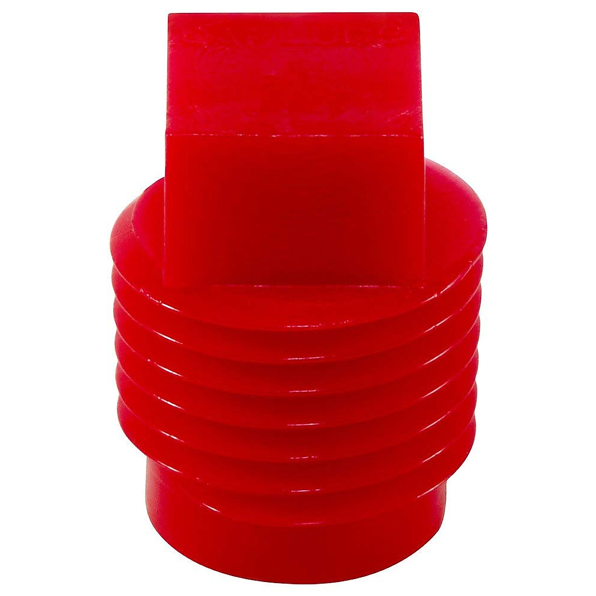 Caplugs P-28 P Series – Plastic Threaded Plug for NPT/NPS Pipe Fittings, 1000 Pack, Red HD-PE, Thread Size NPT 1/4" Tapered & Straight, Temporary Seals, Thread Protection, Leak Prevention (99191150)