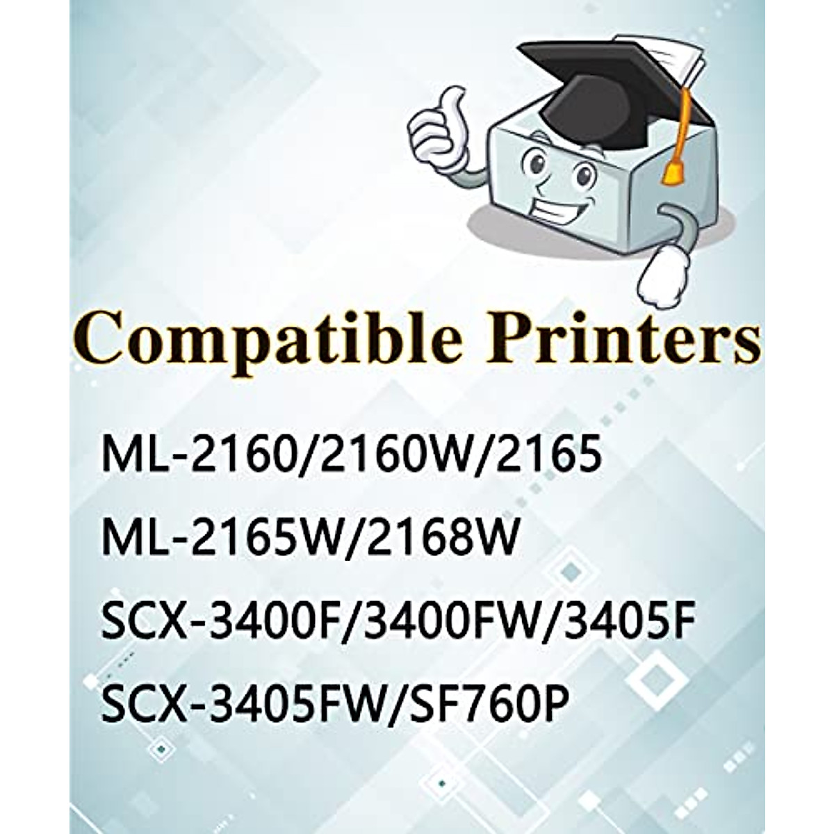 MM MUCH & MORE Compatible Toner Cartridge Replacement for Samsung 101S D101S MLT-D101S Used with SF-760P ML-2160 ML-2165 ML-2165W SCX-3400 SCX-3400F SCX-3400FW SCX-3405 SCX-3405FW Printer (1-Pack)