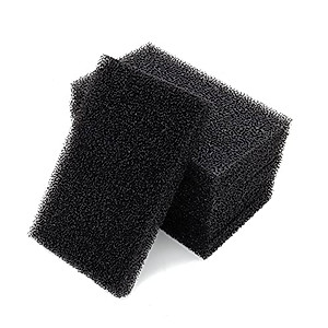 AFACYGN Aquarium Bio Filter Media Sponge, 6.28 x 4 x 0.78 inch 6 Pack Cut-to-Size Foam for Aquarium Fish Tank (6 pcs)