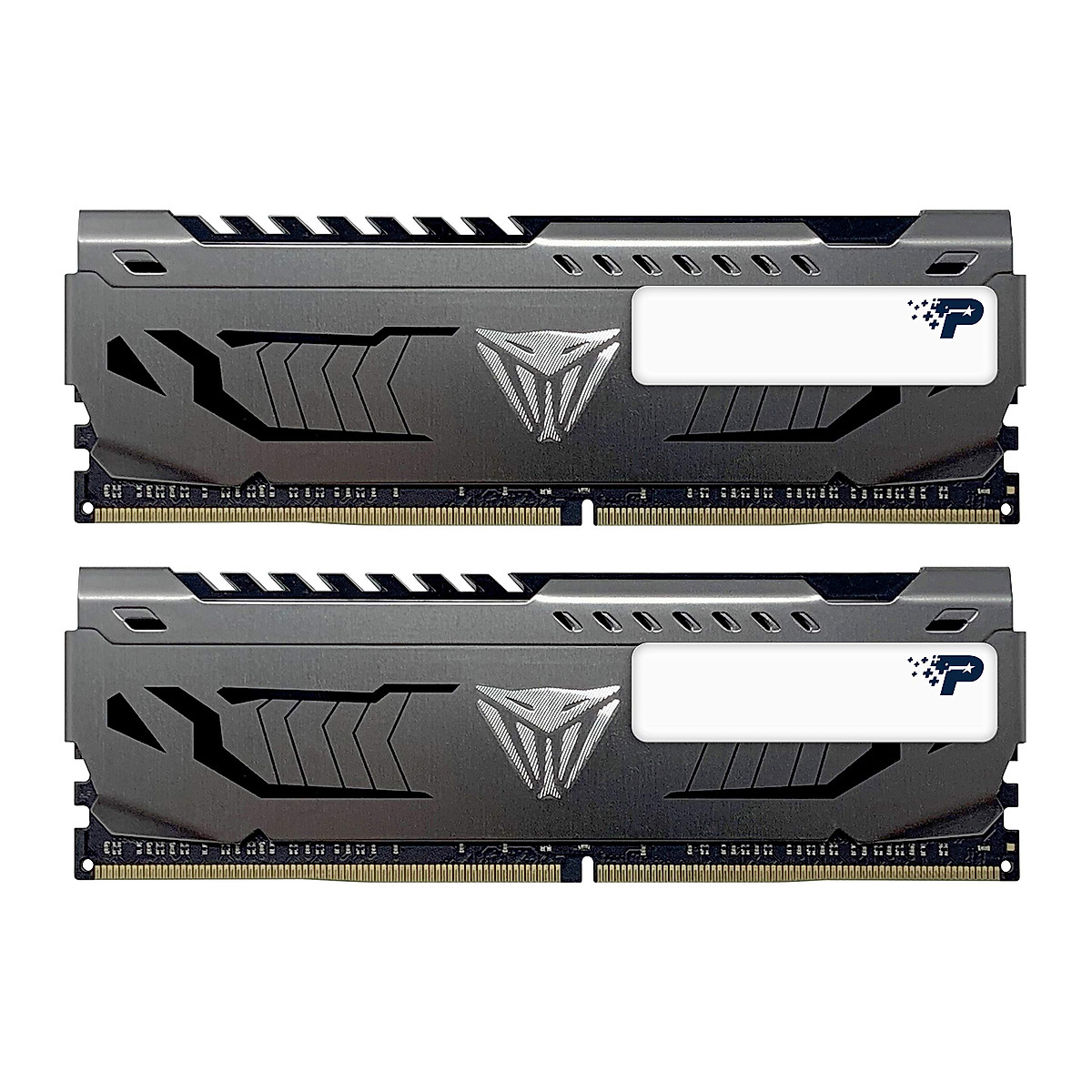 Patriot Viper Steel DDR4 RAM 16GB (2X8GB) 3600MHz CL18 UDIMM Desktop Gaming Memory Kit - PVS416G360C8K