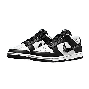 Nike Womens WMNS Dunk Low ESS DH4401 100 Black Paisley - Size 7W