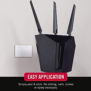 VELCRO Brand Industrial Fasteners Stick-On Adhesive | Professional Grade Heavy Duty Strength Holds up to 10 lbs on Smooth Surfaces | Indoor Outdoor Use, 4in x 2in (2pk), Strips, 2 Sets, 90200