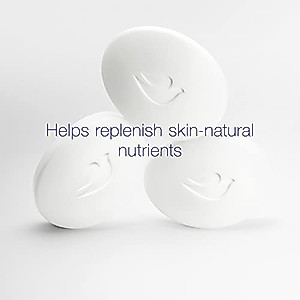 Dove Beauty Bar More Moisturizing Than Bar Soap for Softer Skin, Fragrance Free, Hypoallergenic Sensitive Skin With Gentle Cleanser 3.75 oz, 4 Bars(Pack of 1)