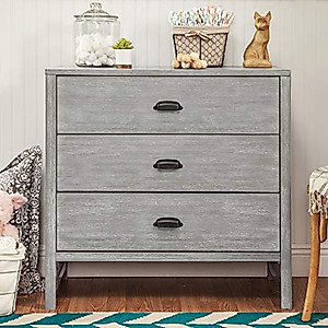 DaVinci Fairway 3-Drawer Dresser in Cottage Grey