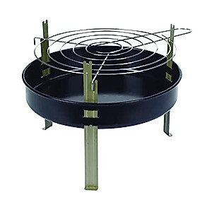 KAY HOME 5 Marsh Allen Table Top 12 inch Charcoal 12.5 in. W Black Grill, No Size, No Color