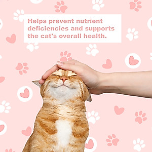 LifeLink's The Cat's Meow | Chewable Multinutrient Probiotic for Cats | 135 Day Supply | from The Makers of Zobaline™