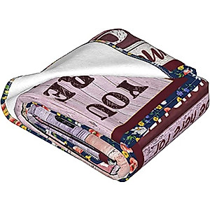 AJIIUSV to My Niece Gifts from Auntie Throw Blanket Niece Gifts Blankets from Aunt Birthday Gifts Christmas Thanksgiving New Year Holiday 50"x60"