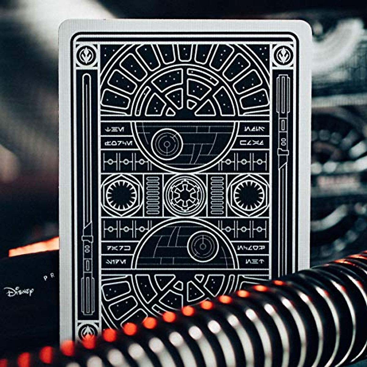 theory11 Star Wars Playing Cards Silver Edition - Dark Side (Grey)