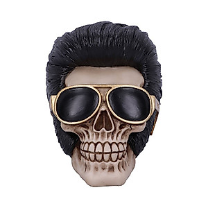 Nemesis Now Uh Huh The King Elvis Skull Figurine,17cm