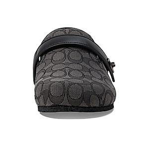 Coach Men's Blake Clog, Charcoal/Black, 10
