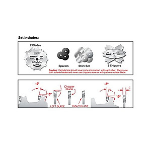 Freud SD206: 6" Pro Dado Set