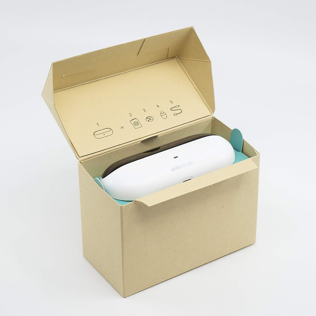 Ambi Climate Mini | Smart AC Control for Mini Split Air Conditioners | WiFi Thermostat for Remote Controlled Mini Split, Window & Portable AC | Alexa, Siri, Google Home, IFTTT, iOS, Android Compatible