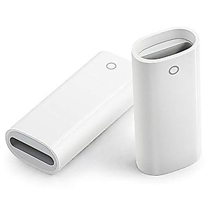 COOYA Compatible with Apple Pencil 1st Gen Charger Adapter Replacement for Apple Pencil 1st Generation 2-Pack Charging Adapter iPencil Charger Connector for Lightning Charging Adapter for iPad Pro Air