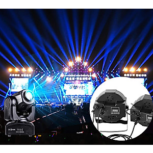 (0.5M) DMX Stage Light Cable,DJ XLR Cable,SinLoon 3-Pin Male XLR to 5-Pin Female XLR DMX Turnaround Connection for,Moving Head Light Par Light Spotlight with XLR Input & Output (3Male)
