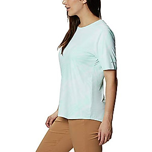 Columbia Women's Chill River SS, Mint Cay Print Sunburst, Large