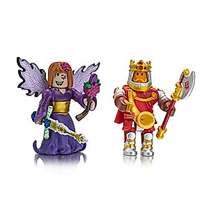 Roblox Celebrity Collection - Queen Mab of the Fae + Richard, Redcliff King Two Figure Bundle [Includes 2 Exclusive Virtual Items]