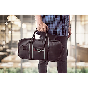 3 Claveles 1715 Black Polyester Knife Holder