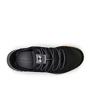 Columbia Men's Fairbanks Low Shoe, Breathable, High-Traction Grip Black, Graphite, 12