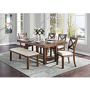 Lexicon Jones Dining Table, Brown