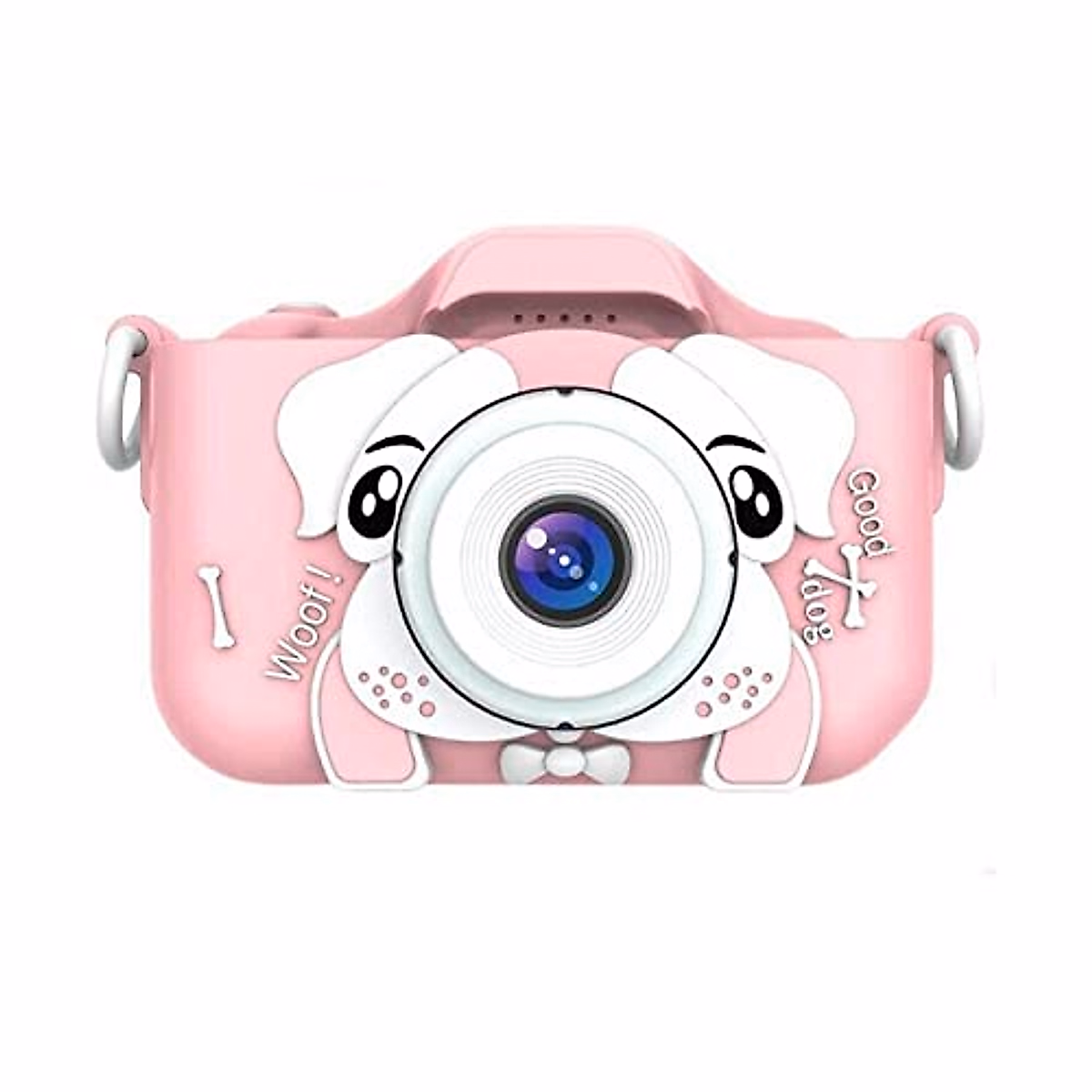 Children Digital Camera, Kids Camera, Anti-Drop Mini Children Selfie Cartoon Camera, 1080P HD Digital Video Camera for Girls Boys Christmas Birthday Gifts(Pink)