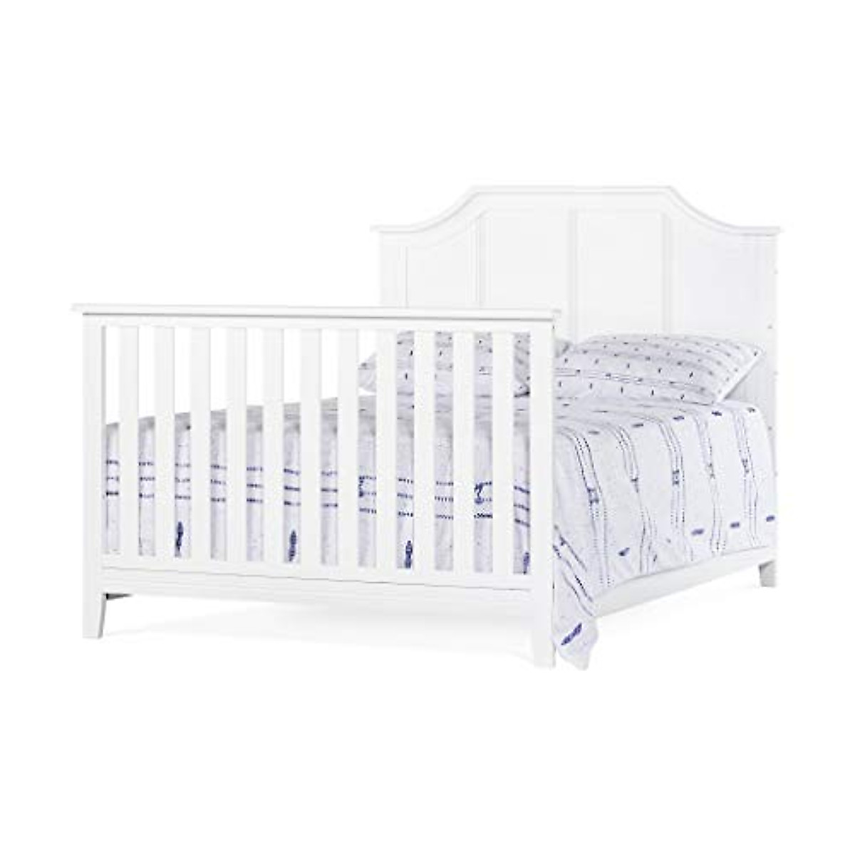 Child Craft Rylan 4-in-1 Convertible Baby Crib, Matte White