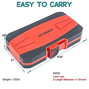 13 Piece Insulated Screwdriver Set R'deer Industrial Level 1000v Cr-V Magnetic Slotted Phillips Pozidriv Torx Electrician Tool Kit