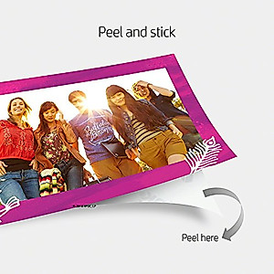 HP Sprocket 2x3" Premium Zink Sticky Back Photo Paper (50 Sheets) Compatible with HP Sprocket Photo Printers