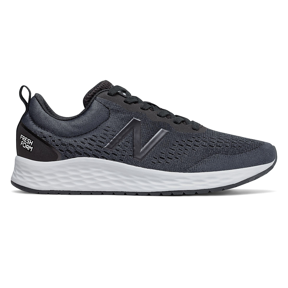New Balance Women's Fresh Foam Arishi V3 Black/White Running Shoe 7 M US
