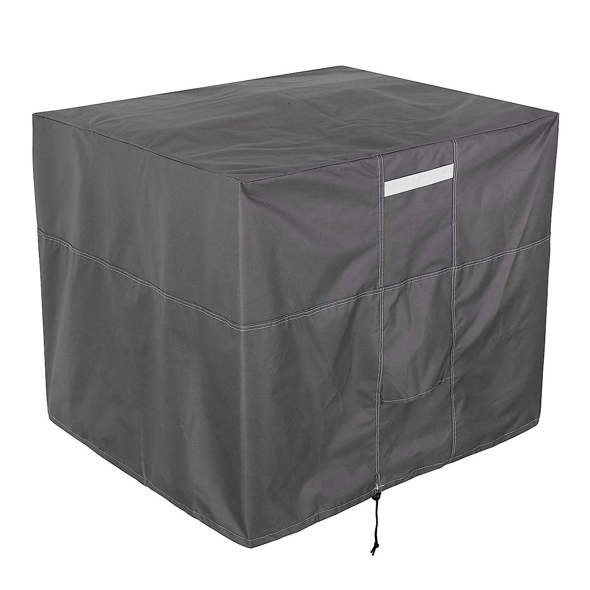 Yesland Square Air Conditioner Cover - 34 x 34 x 30 Inches - Durable AC Cover Water Resistant Fabric Windproof Design for Outside Units