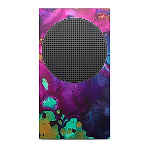 Head Case Designs Officially Licensed Mai Autumn Turquoise Wine Art Mix Matte Vinyl Sticker Gaming Skin Case Cover Compatible with Xbox Series S Console