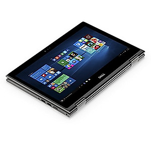 Dell i5368-10024GRY 13.3" FHD 2-in-1 Laptop (Intel Core i7-6500U 2.5GHz Processor, 8 GB RAM, 256 GB SDD, Windows 10 Microsoft Signature Image) Gray
