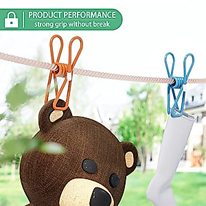 Chip Clips, 30 Pack Clothes Pins, Bag Clips, Food Clips, Paper Clips, Bag Clips for Food, Kitchen Clips, 2 Inch Clothespins for Photo and Crafts, Metal Clips for Indoor and Outdoor Uses