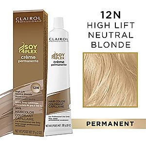 Clairol Professional Permanent Crème Hair Color 12n High Lift Neutral Blonde