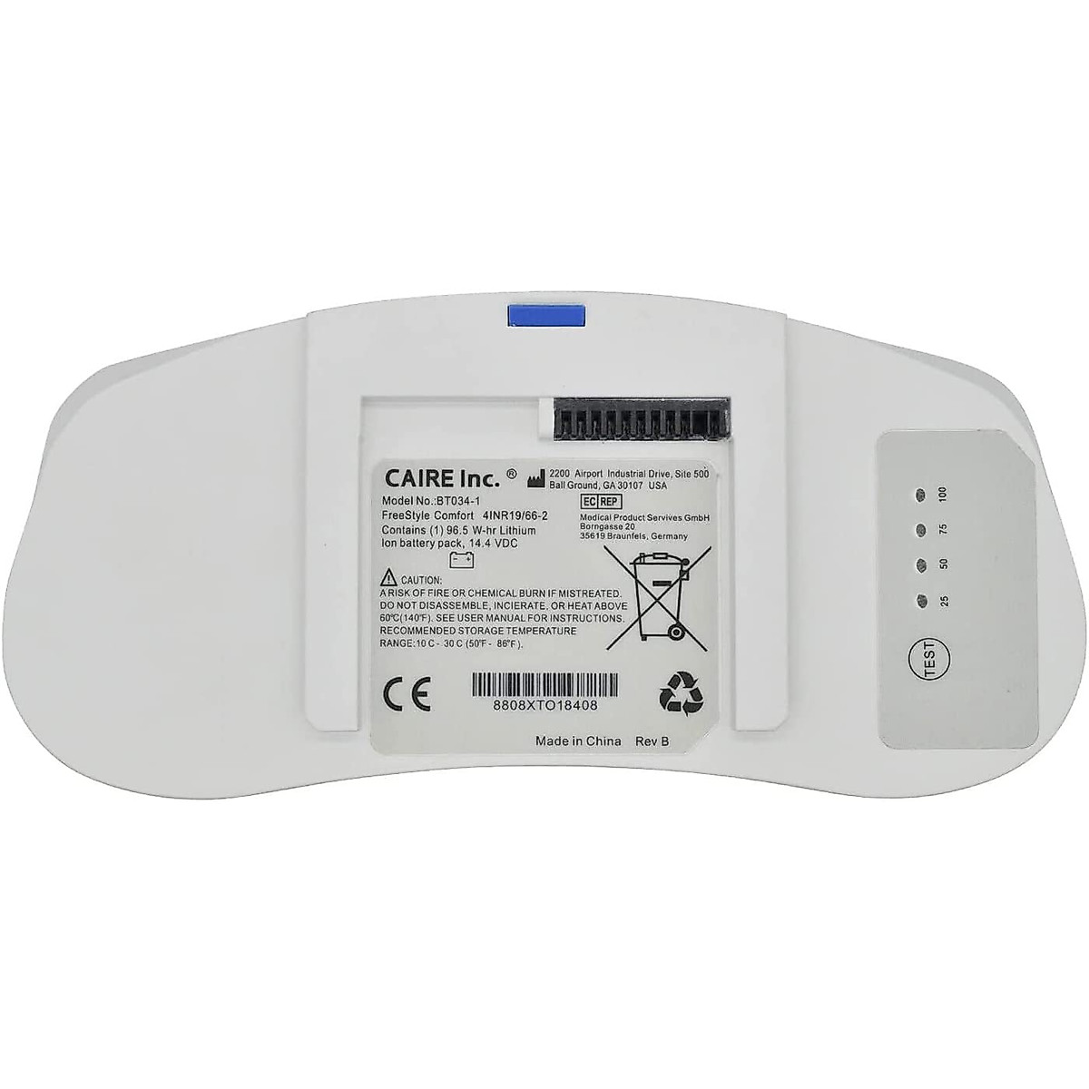 Genuine BT034-1 for Freestyle Trade Comfort Portable Battery 4INR19/66-2 14.4VDC 96.5W-hr Lithium Battery