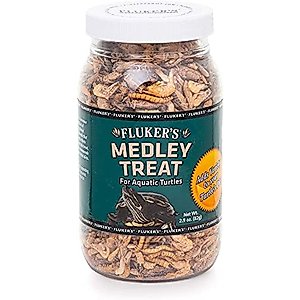 Fluker's Aquatic Turtle Medley Treat Food 2.9oz - Includes Attached DBDPet Pro-Tip Guide