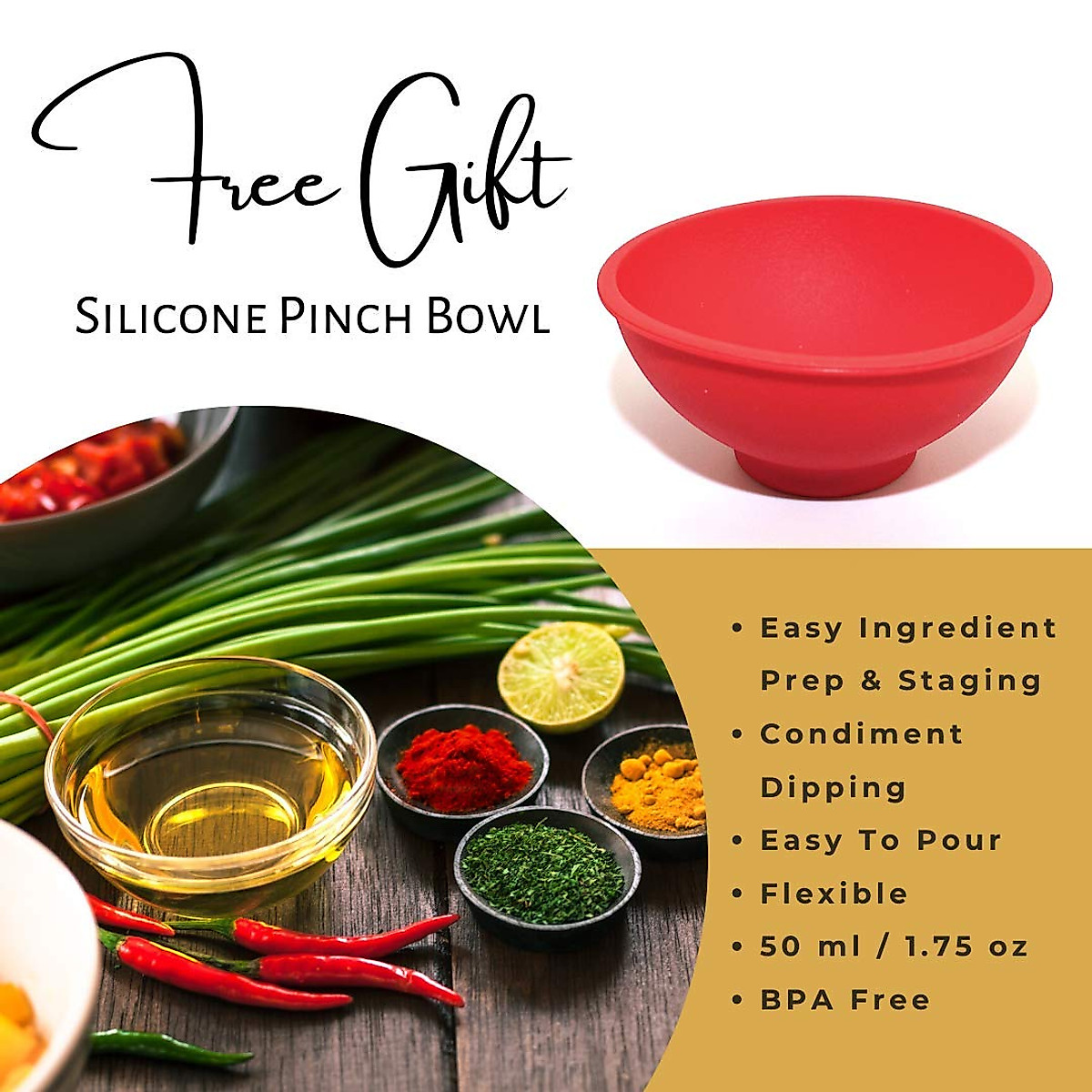 Gravity Electric Pepper Grinder or Salt Mill | White LED Light | Easy One-Handed Automatic Use | Battery Powered | Adjustable Coarseness | Brushed Stainless Steel | By Westoak