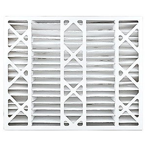 AIRx Filters Allergy 20x25x6 Air Filter MERV 11 Compatible with Replacement for Aprilaire 201 Filter to Fit Media Air Cleaner Cabinet Aprilaire Space-Gard 2200 Filter Replacement, 4-Pack
