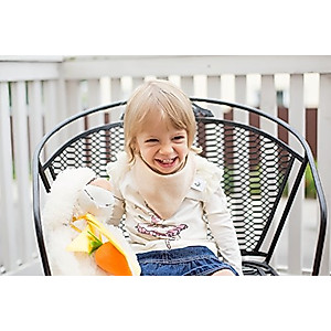 5-Pack Stylish Baby Bandana Drool Bibs 2 Ply 100% Naturall Colored Cotton - Neutral and Absorbent for Boys and Girls