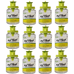 RESCUE! Outdoor Fly Trap - Reusable - 12 Traps