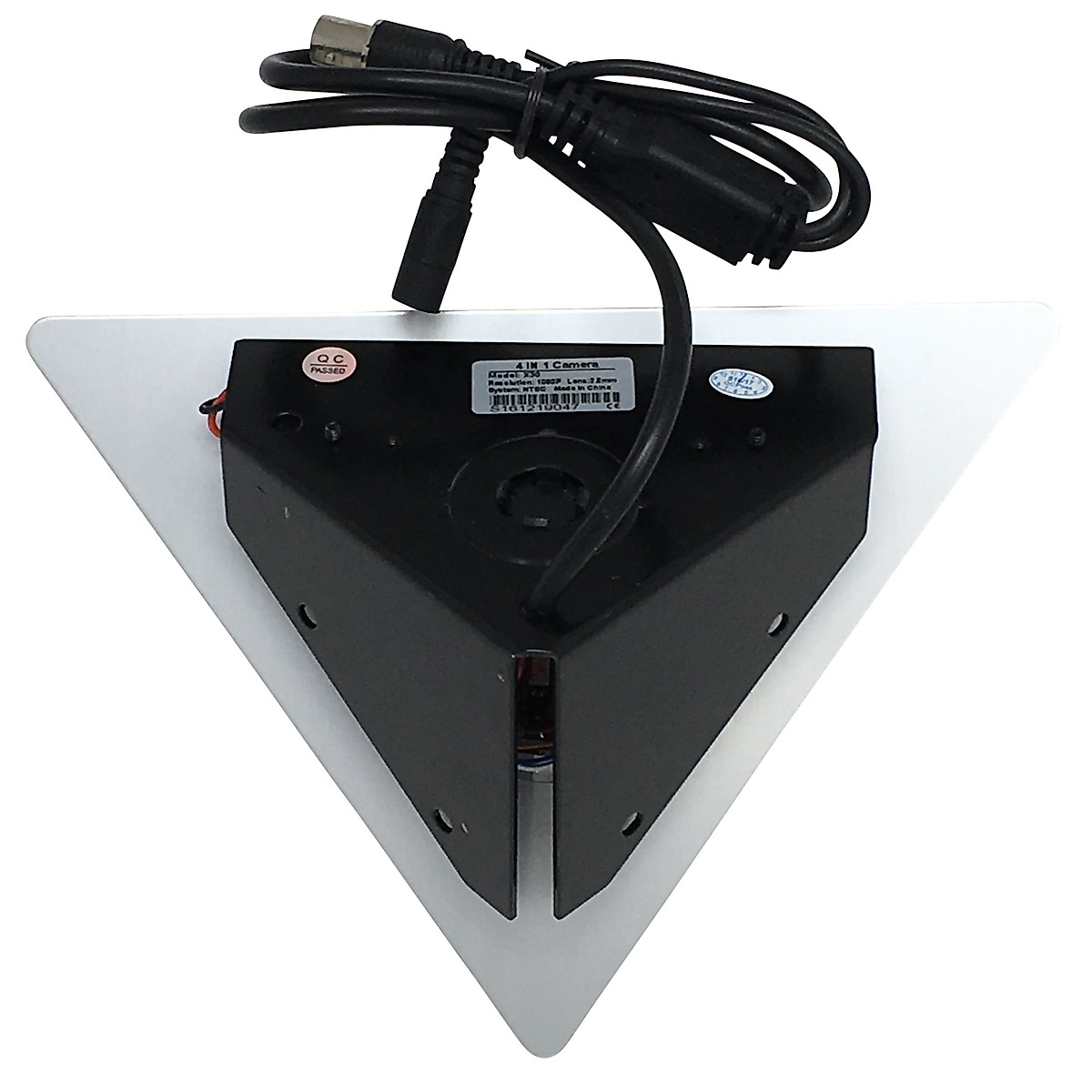 Kenuco 1080P 4 in 1 HD TVI/CVI/AHD/Analog Corner Mount/Elevator Camera - Fixed 2.8mm Lens