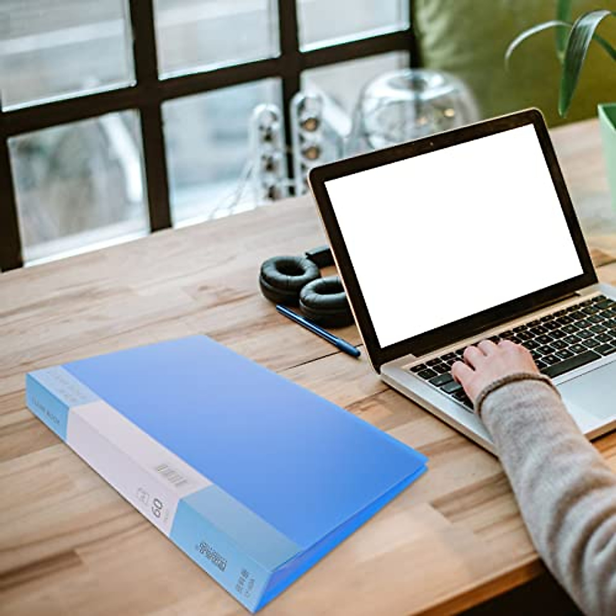 NUOBESTY Plastic Folders Filling Writing Size Home Holder Organizing File Accordion Materials Expanding Board Clip Folders Organizers Documents Files Folder Protectors Bag Cover Exam