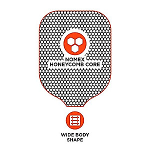 Onix Z5 Graphite Pickleball Paddle (Blue) with Cushion Grip and Blue Paddle Cover