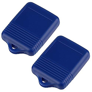 Key Fob fits 1998-2016 Ford Lincoln Mercury Mazda Keyless Entry Remote (Blue), Set of 2