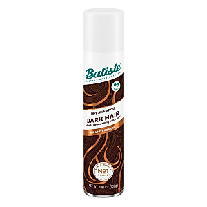 Batiste Dry Shampoo Dark Hair, 3.81 oz. + Mini 1.06 fl. oz.