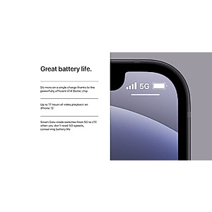 Apple iPhone 12 Mini, 64GB, White - Unlocked (Renewed)