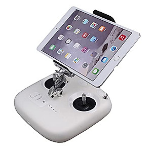O'woda Tablet/Phone Holder for DJI Phantom 3/3 3 Standard, 2 in 1 Adjustable iPad Bracket Stand for DJI Phantom 3/3 Standard Remote Controller