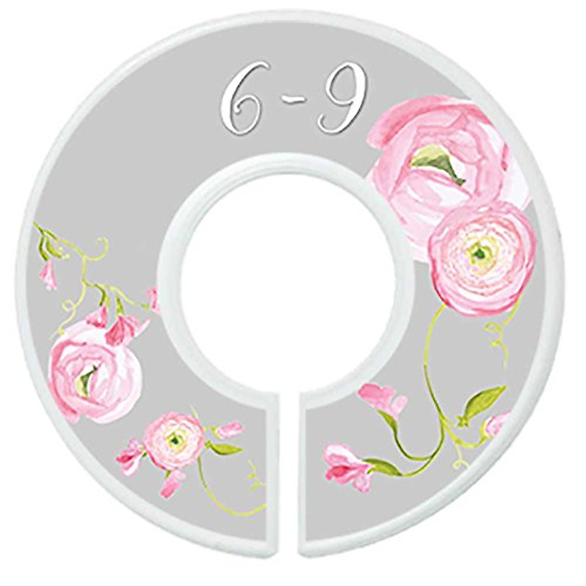 Mumsy Goose Nursery Closet Dividers Baby Girl Clothes Dividers Closet Organizers