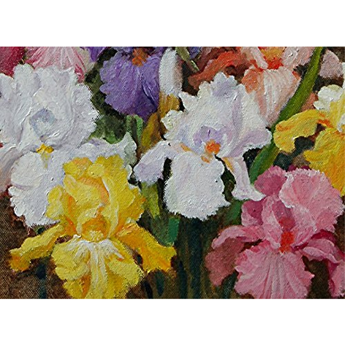 Garden Abloom, Floral Still Life By Internationally Renowned Artist Yary Dluhos